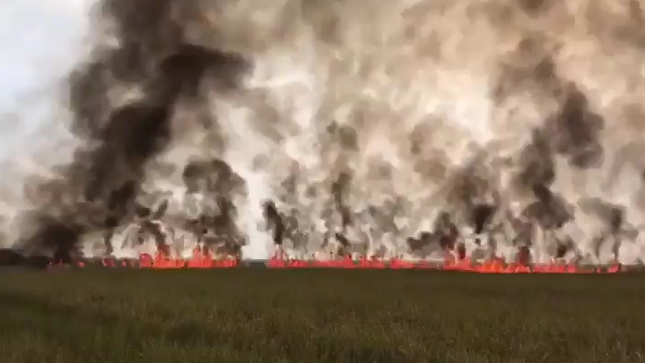 Florida Everglades wildfire almost doubles in size in a day | FOX 10 ...