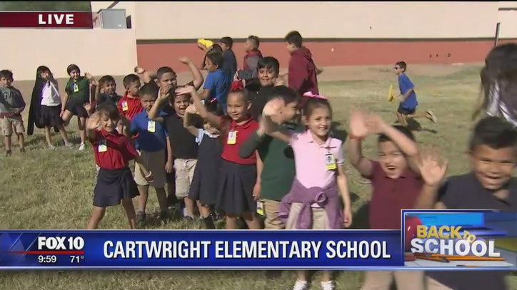 Cory's Corner: Back to school at Cartwright Elementary School | FOX 10 Phoenix