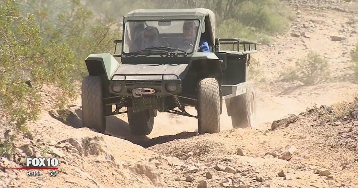 Designed for battlefield, Arizona-built Tomcar now put to use in a ...