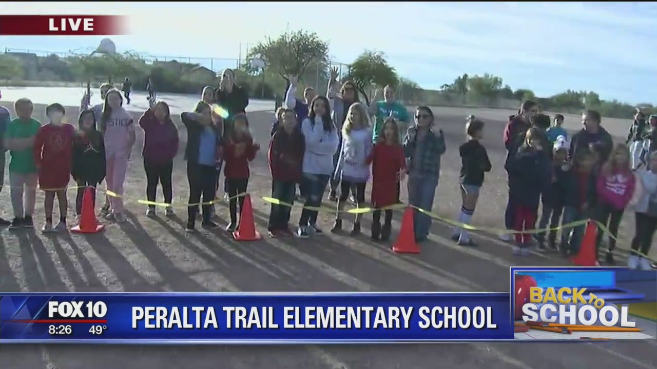 Cory's Corner: Back to school at Peralta Trail Elementary School