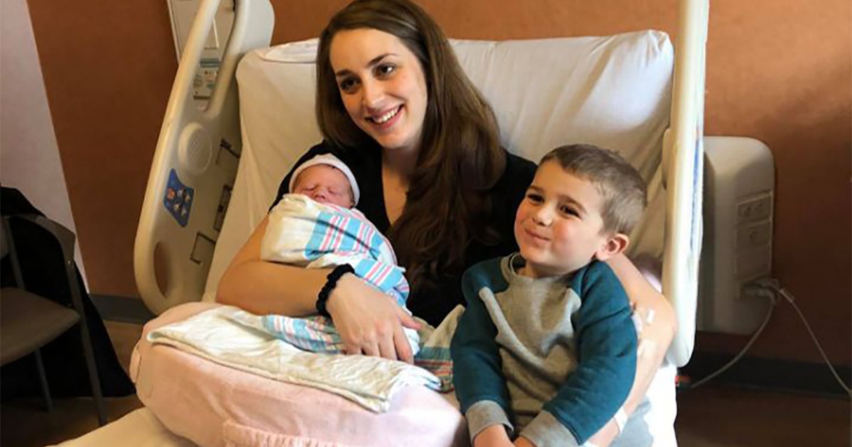 ‘No way’: Mom has second baby on leap day after first child also born ...