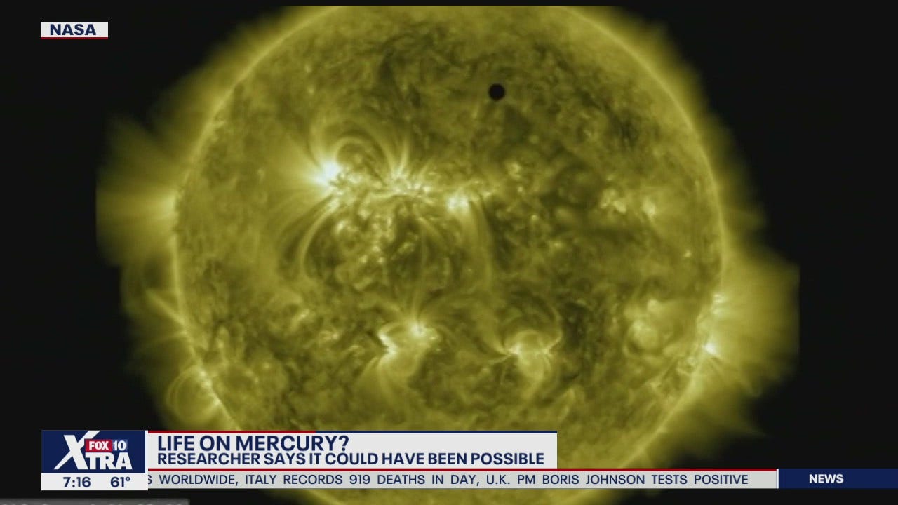 Life on Mercury? Researchers say it could have been possible