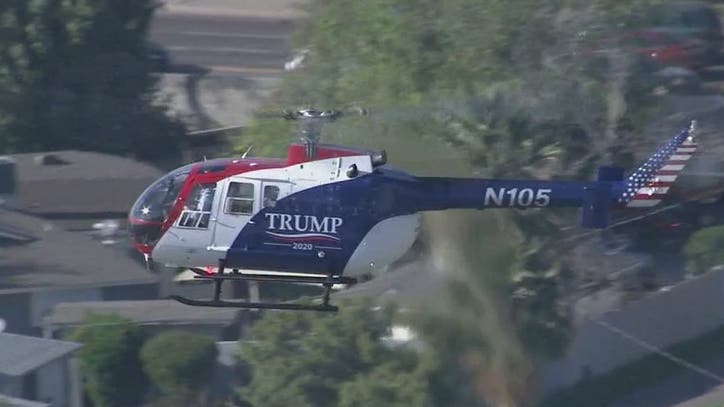You may see this 'Trump 2020' helicopter flying around the valley more ...