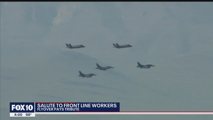 Luke Air Force Base, Arizona Air National Guard honor COVID-19 ...