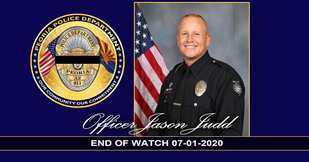 Drive-thru fundraiser held to benefit family of fallen Peoria Police ...