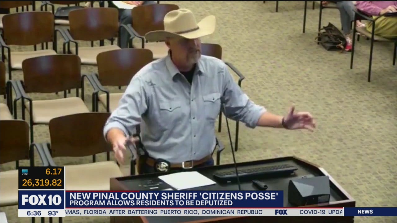 Pinal County Sheriff's Office launches 'Citizens Posse' program