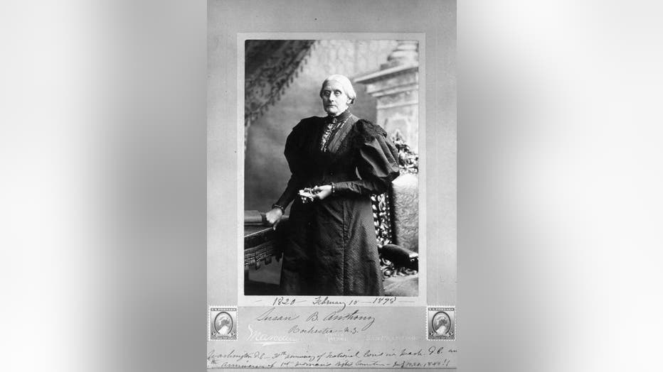 Trump to pardon women's suffrage leader Susan B. Anthony for 1872 arrest