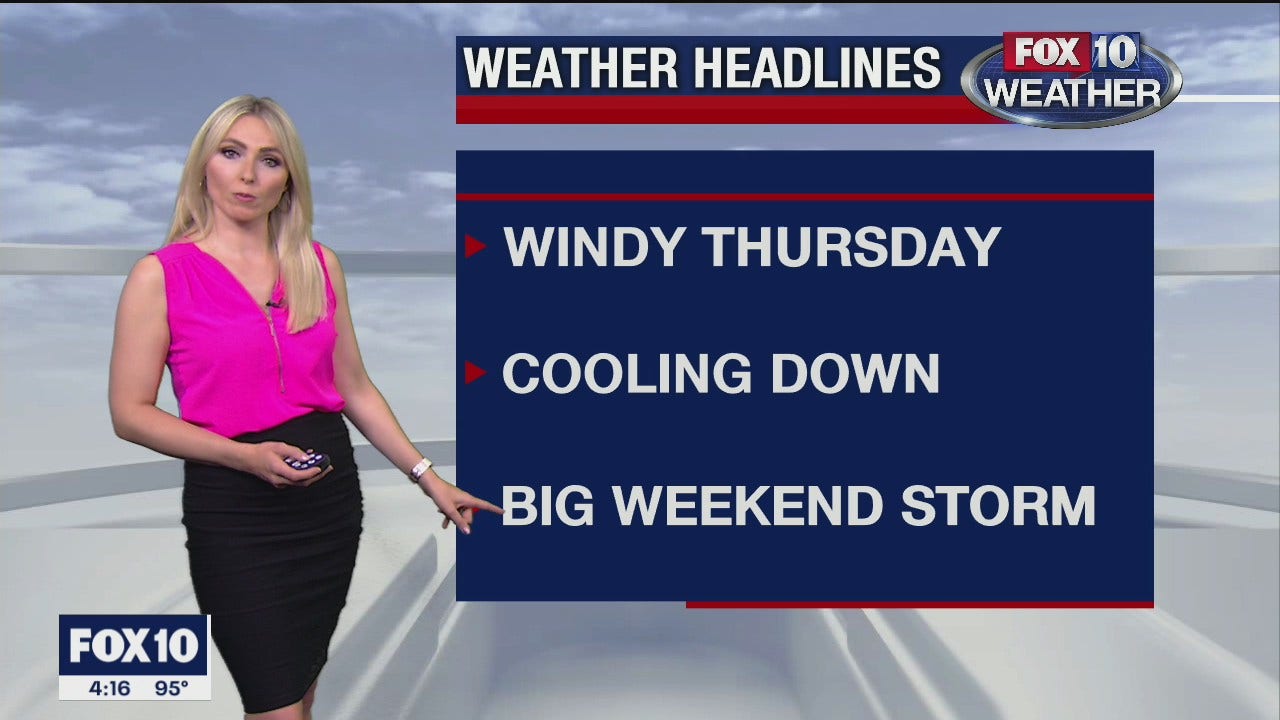 4PM Weather Forecast - 10/21/20