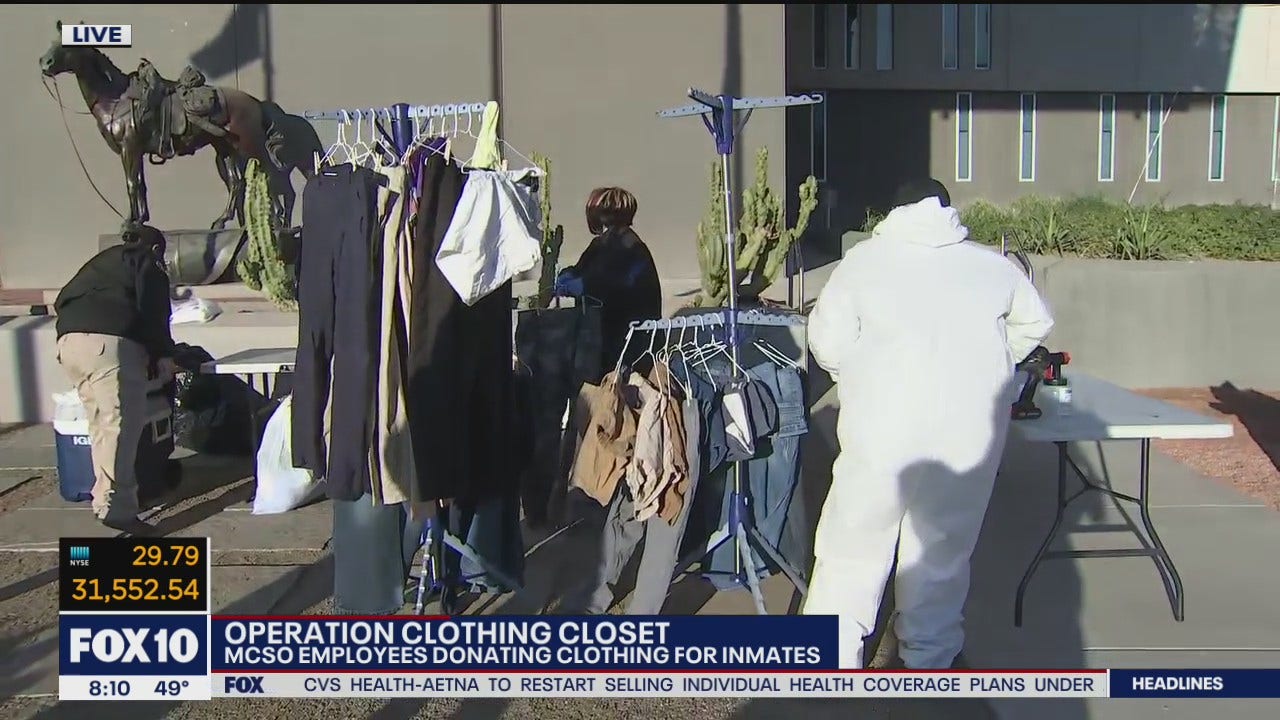 Operation Clothing Closet: MCSO holds clothing drive for inmates