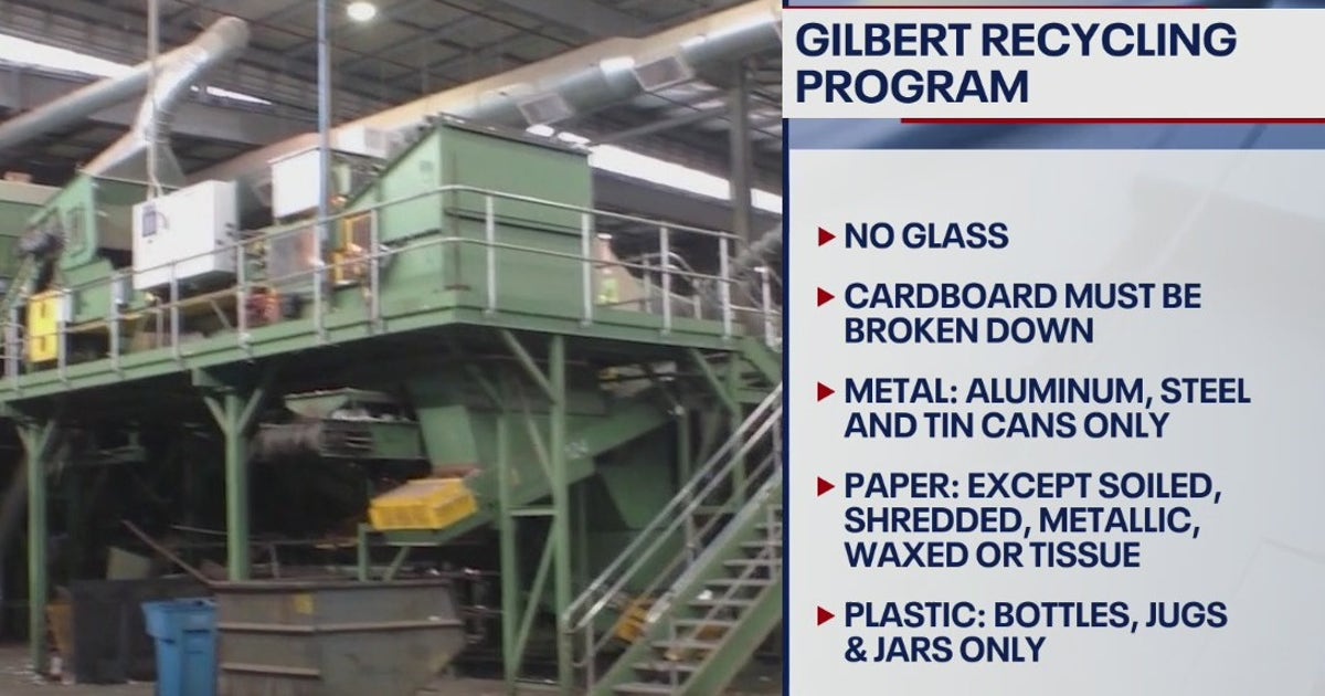 Glass, certain plastics no longer recyclable under Gilbert's new ...