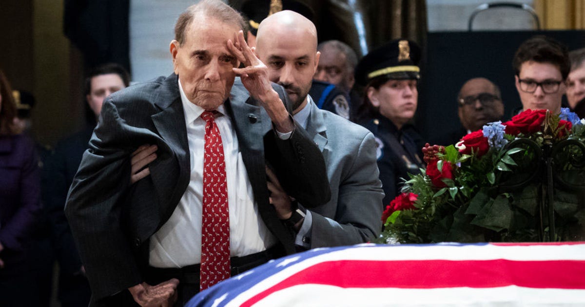 Bob Dole's final salute to George H.W. Bush part of senator's lasting ...