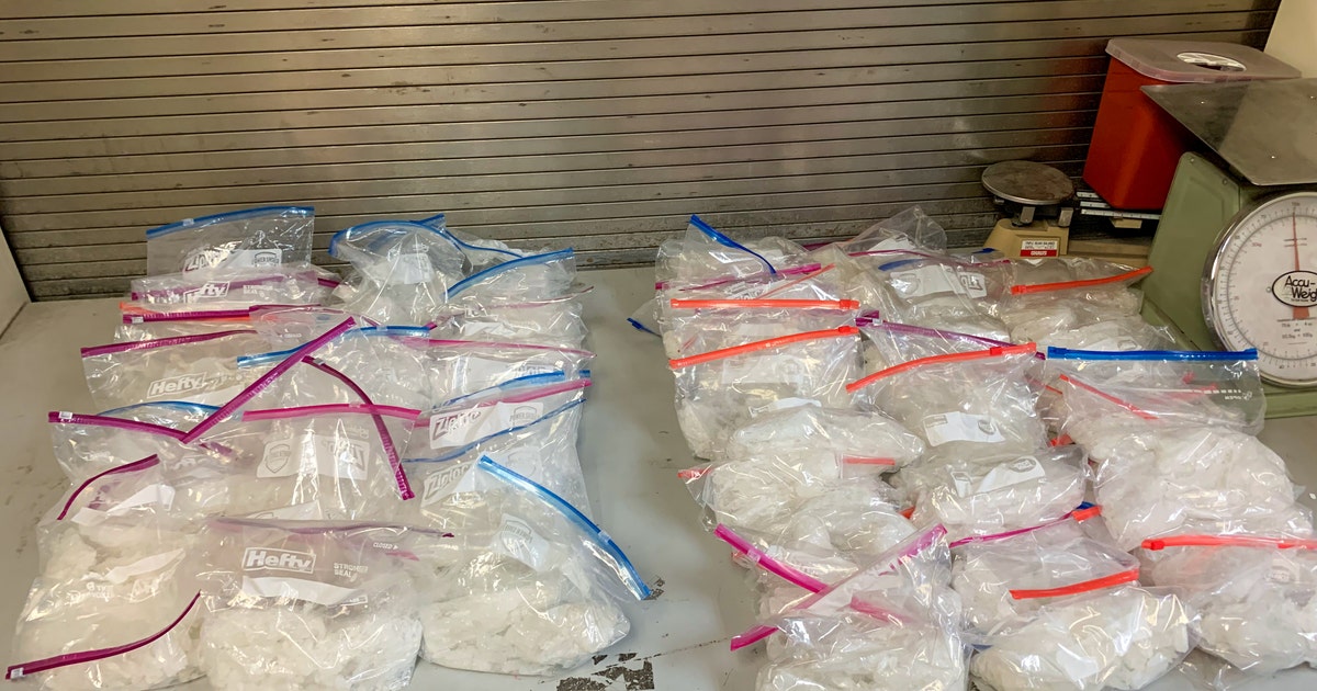Arizona troopers seize 70 pounds of meth during Laveen traffic stop ...