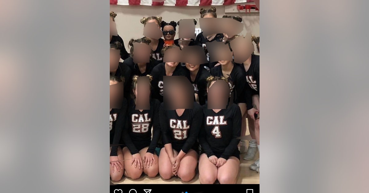 East Bay cheer team under fire for posing with Black mannequin as ...
