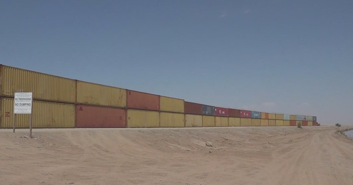 Tribe says Arizona built shipping container border wall against its ...