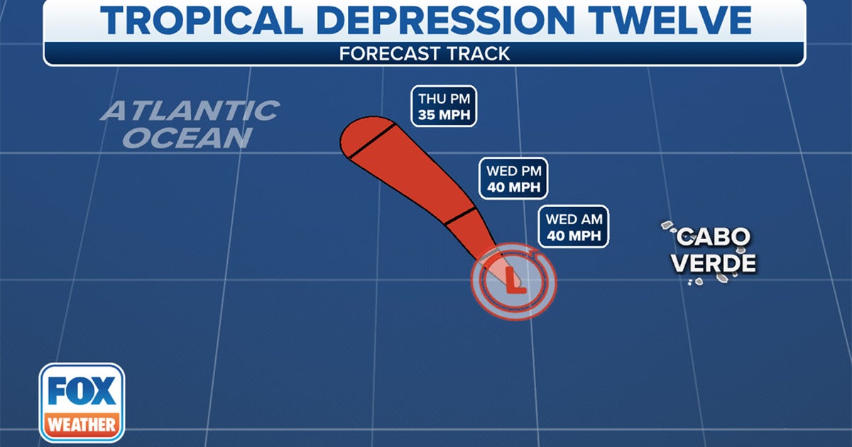 Tropical Depression 12 forms in Atlantic | FOX 10 Phoenix