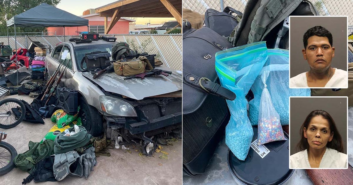 Arizona detectives seize drugs, guns, a battering ram and more during ...
