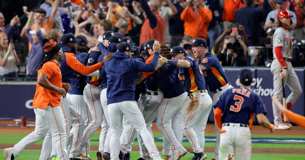 Three-run homer blasts Astros to World Series win in game 6 vs ...