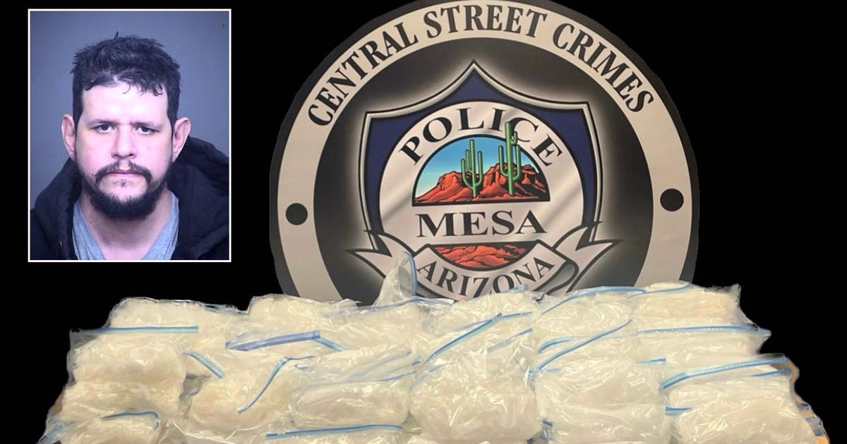 $400K worth of meth found during Phoenix traffic stop; suspect arrested ...