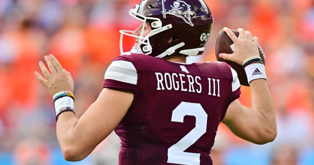 Mississippi State wears pirate-themed helmets in honor of late coach ...