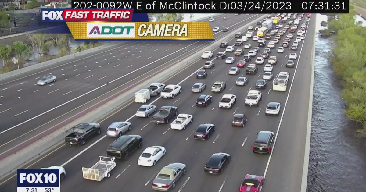 Wrong-way crash on Loop 202 causes delays for drivers heading to ...