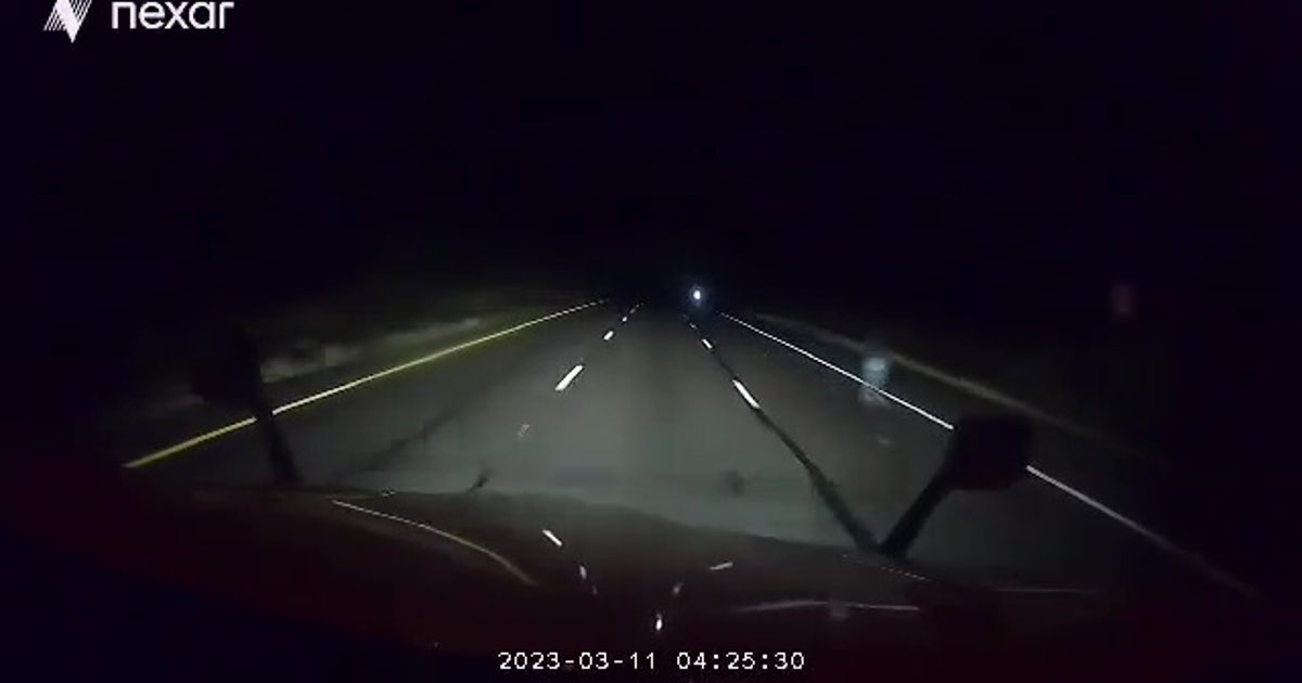 Ghost? Glare? Arizona trucker shares footage of chilling sighting | FOX ...