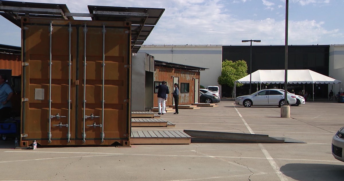 Phoenix converts shipping containers into homeless shelter unit | FOX ...