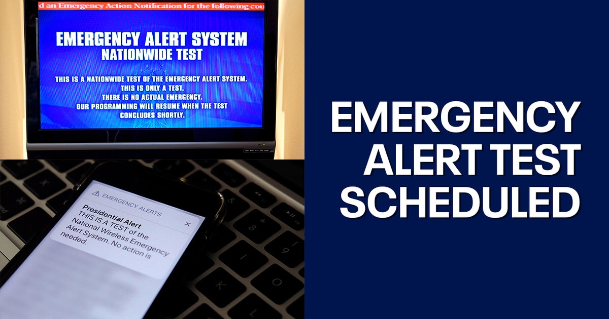 National emergency alert test planned by FEMA, FCC: Here's what you ...