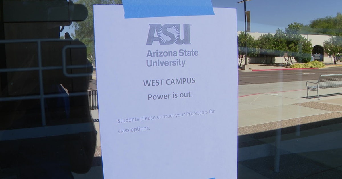 Parts of ASU West still without power, university officials say | FOX ...