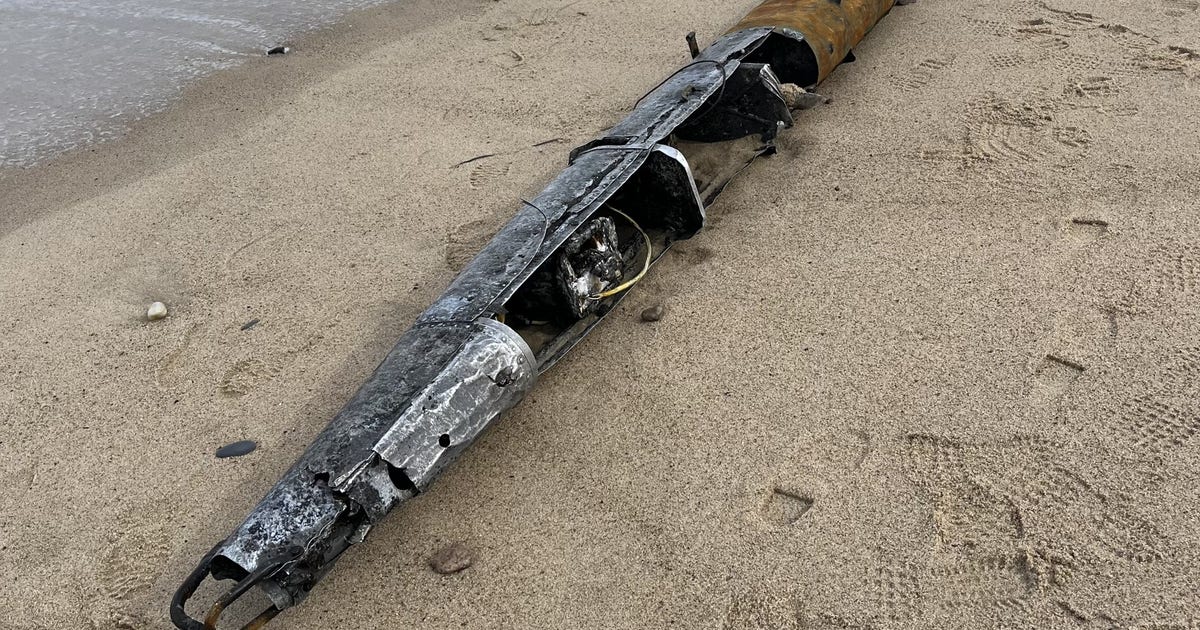 Mystery object found on beach turns out to be remnant of top secret ...