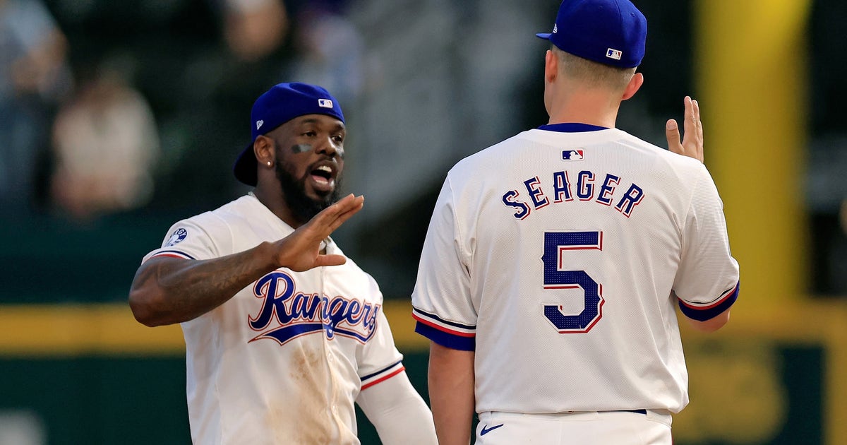 Seager hits 8th homer in 8 games, Rangers sweep World Series rematch ...