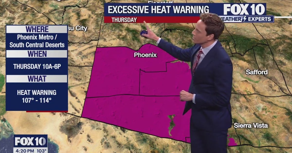 Arizona weather forecast: Slightly warmer temps before things really ...