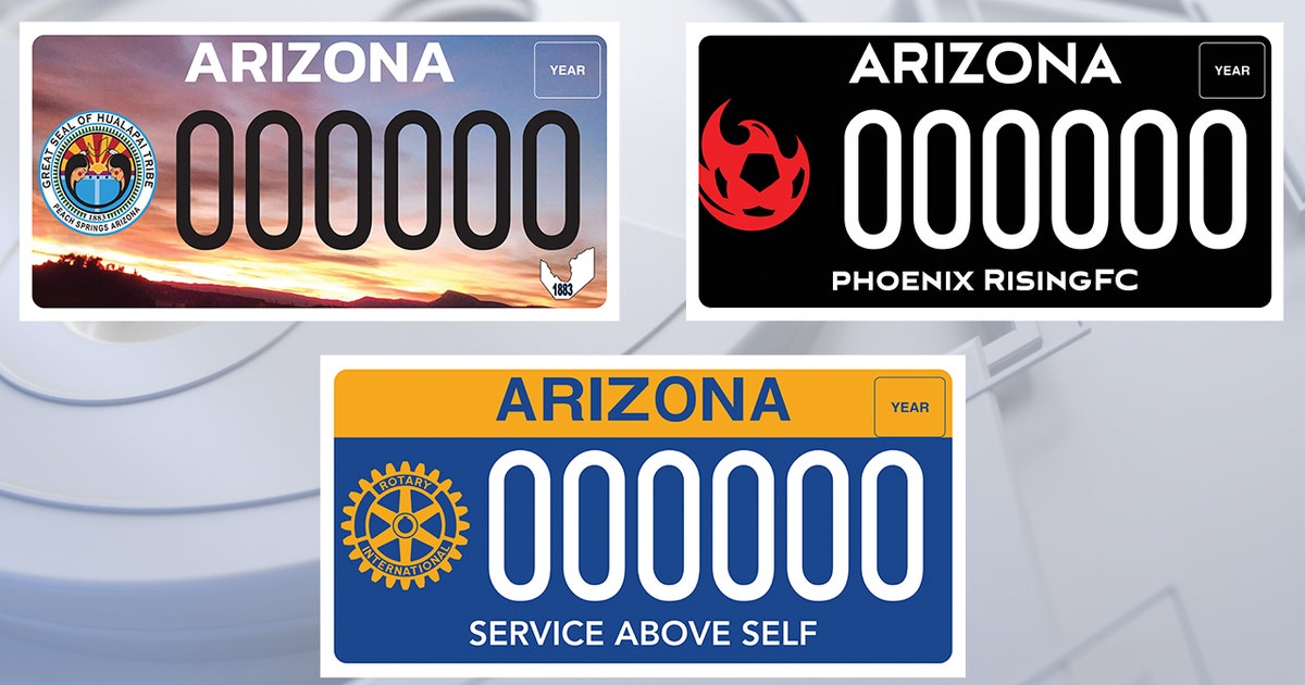 Arizona Department of Transportation offers 3 new specialty license ...