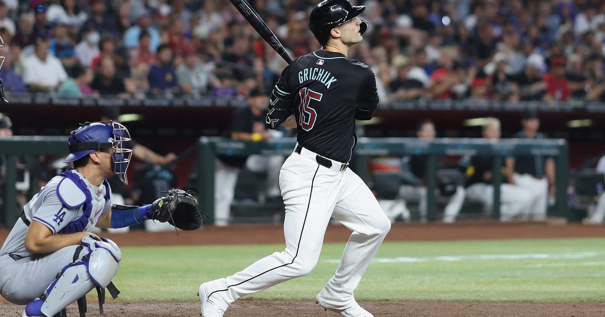 Grichuk hits 3-run homer, Diamondbacks jump on Dodgers early in 14-3 ...