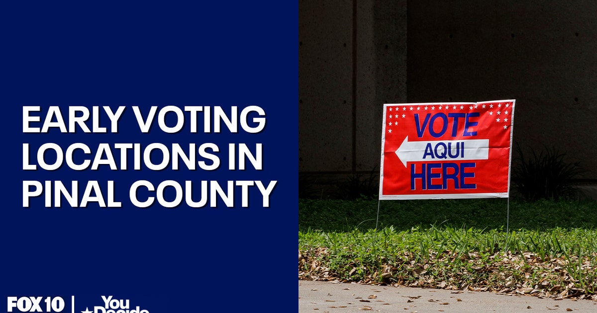 Where can I vote in Pinal County? Here's a list of early voting ...