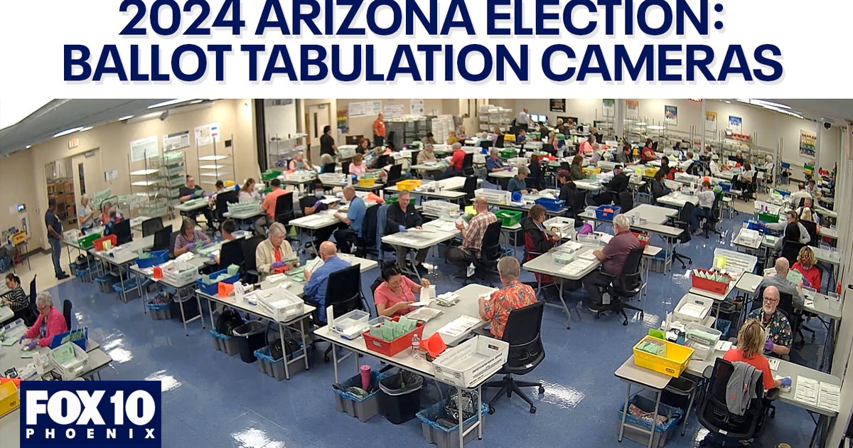LIVE: How to watch Arizona ballot counting video feeds, track county ...