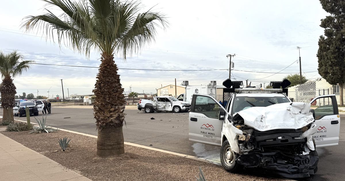 Suspect arrested after stealing city of Buckeye truck, crashing into ...