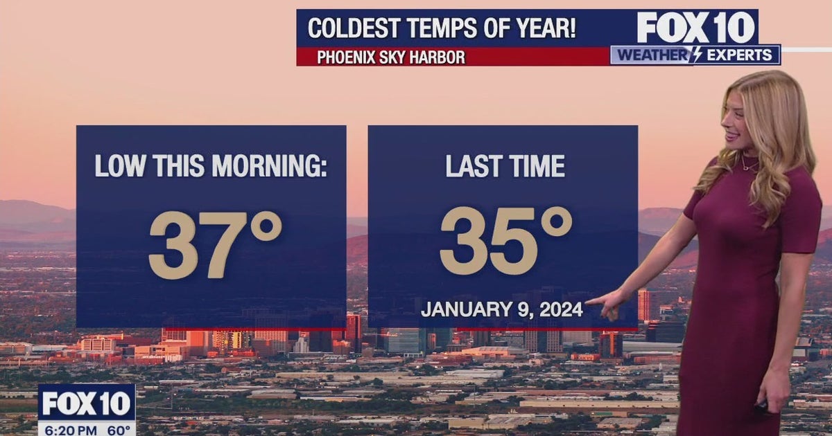 Arizona weather forecast: Chilly temps expected this week | FOX 10 Phoenix