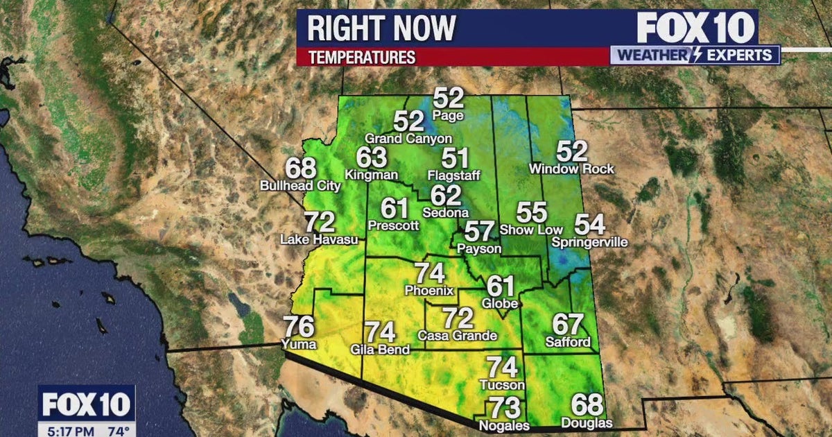 Arizona weather forecast: Expect a warm-up in Arizona this week | FOX ...