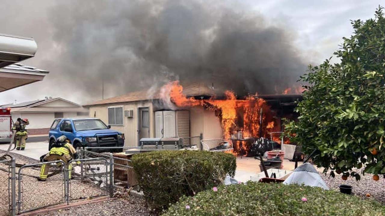 Sun City house fire kills a woman and dog | FOX 10 Phoenix