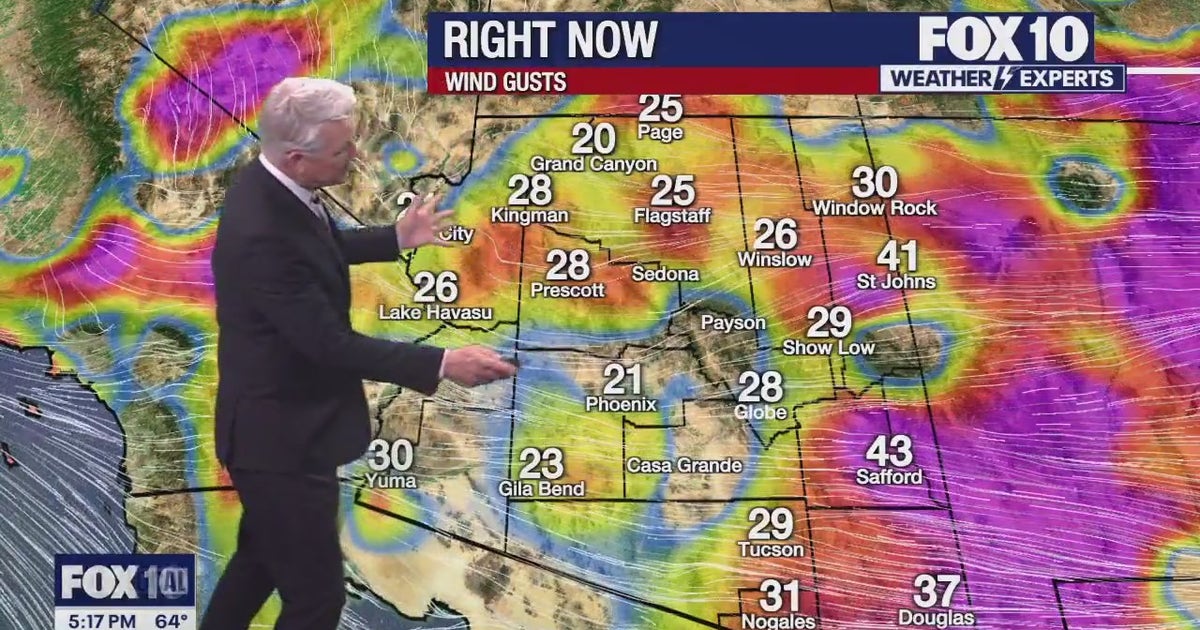 Arizona weather forecast: Cooler temps in Phoenix today, snow in parts ...