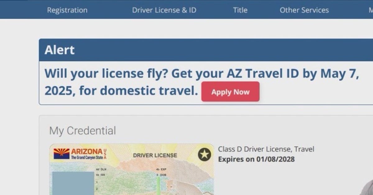 How to apply for a REAL ID in Arizona by the May 7 deadline | FOX 10 ...