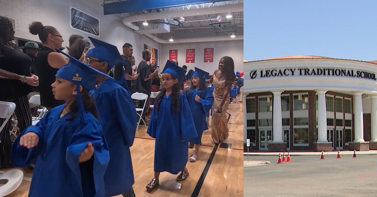 Legacy Traditional School hosts full Kindergarten graduation ceremony ...