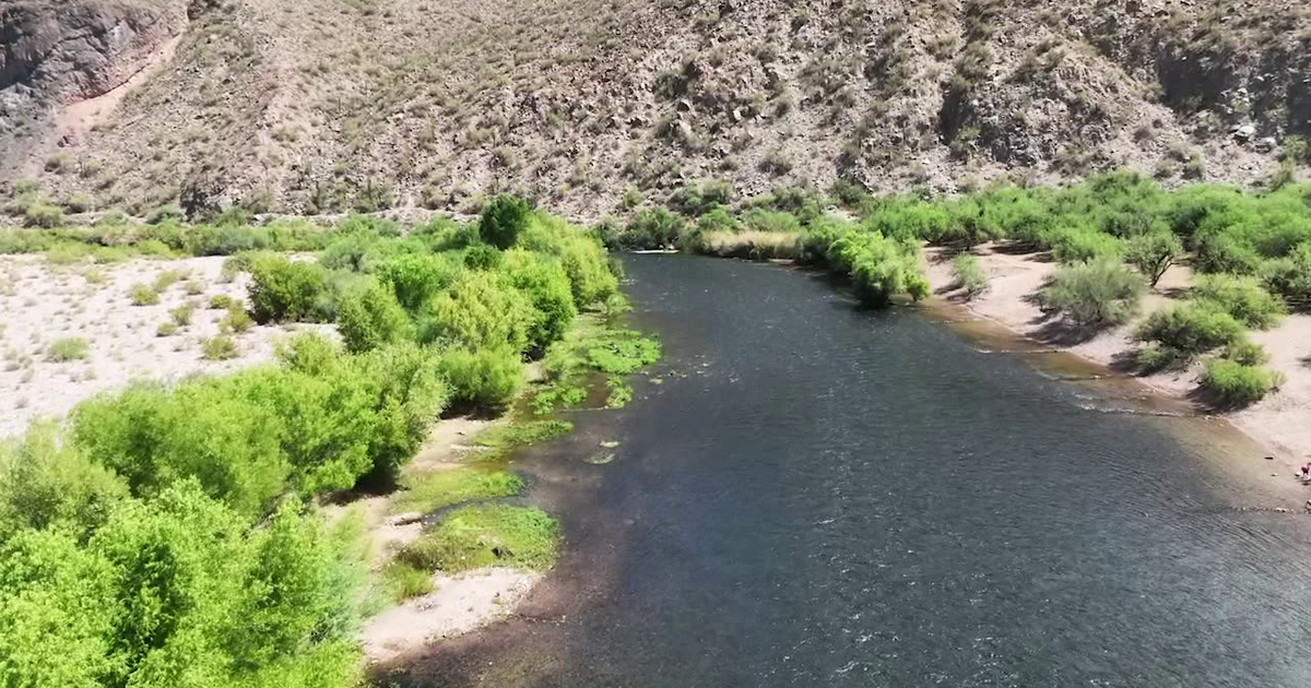 MCSO helicopter locates Salt River drowning victim | FOX 10 Phoenix