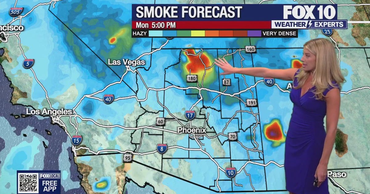 Arizona weather forecast: Monsoon chances rise later in the week | FOX ...