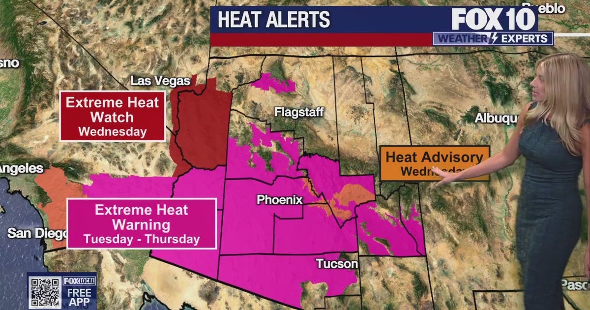 Arizona weather forecast: Days of extreme heat for the Phoenix area ...