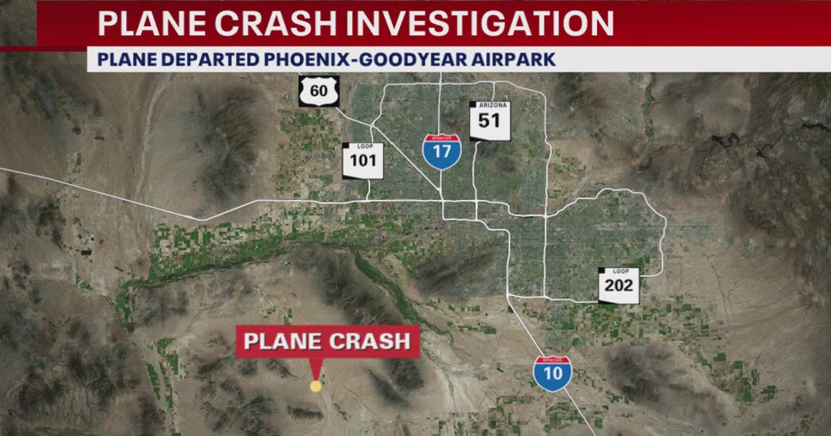 Wreckage from plane crash found near Goodyear | FOX 10 Phoenix