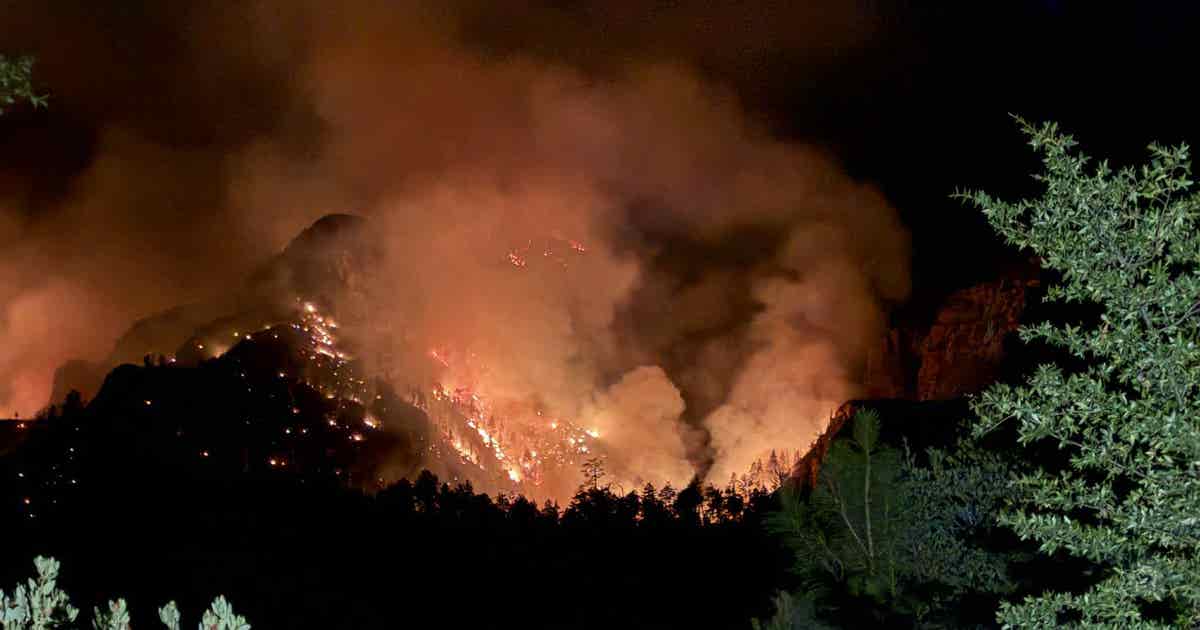 Washington Fire: Wildfire north of Payson now fully contained | FOX 10 ...