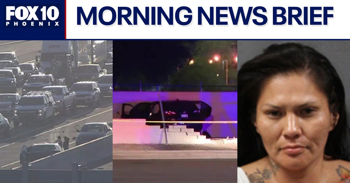 Driver slams into block wall after pursuit, crash causes delays on I-10 ...