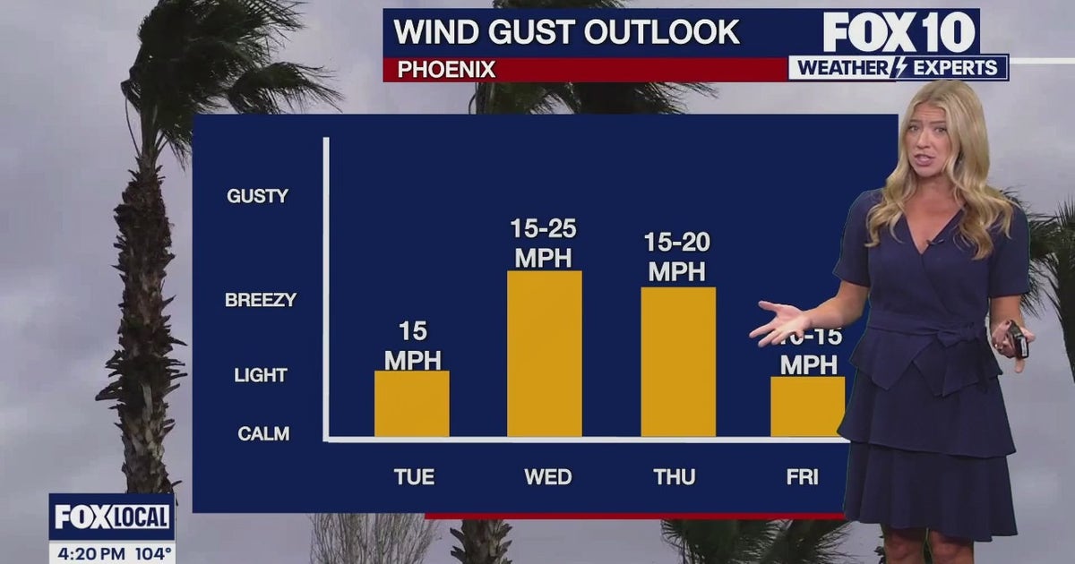 Arizona weather forecast: 'Quieter' conditions expected after active ...