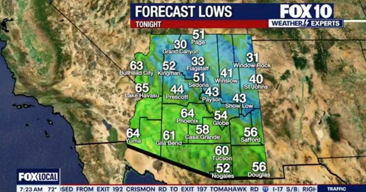 Arizona weather forecast: Comfortable temps return for the weekend ...